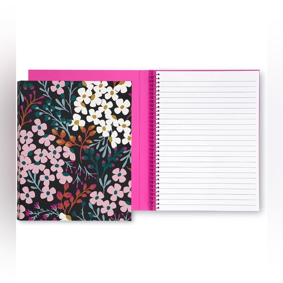 kate spade | Office | Nwt Kate Spade Fall Floral Concealed Spiral ...